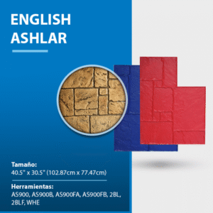 MOLDE ENGLISH ASHLAR - Stancolor®